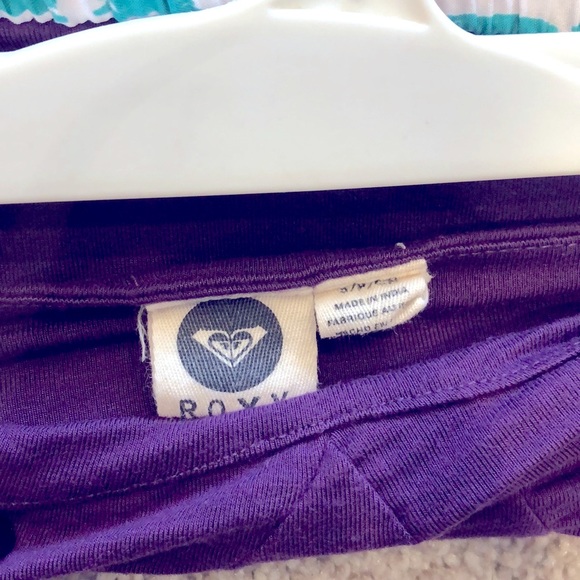 Roxy | Dresses | Roxy Purple Multicolor Summer Dress | Poshmark